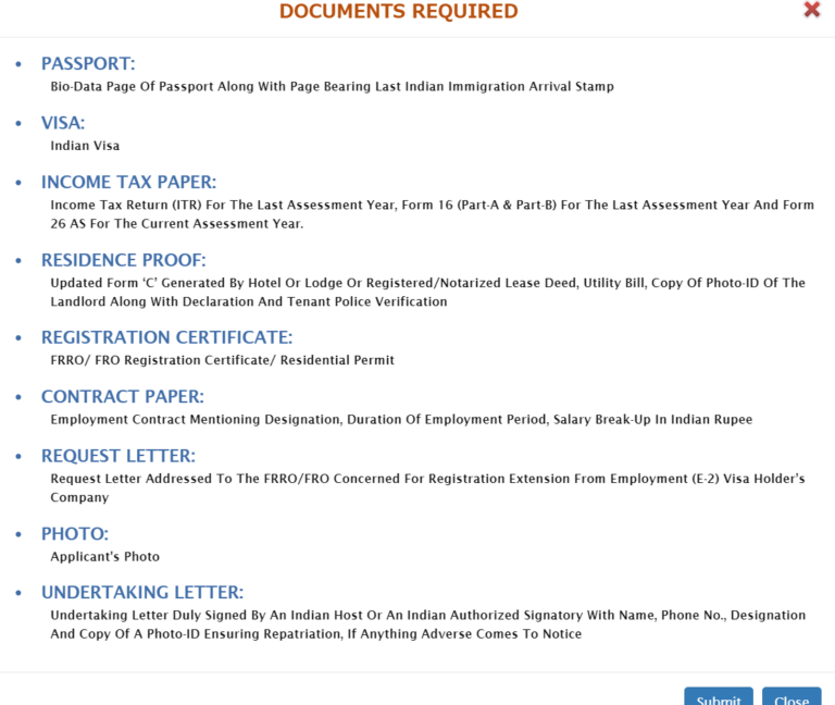 【最新版】インド在住者必見！《FRRO/e-FRRO》オンライン申請方法を分かりやすく解説！ | インドで働くという選択