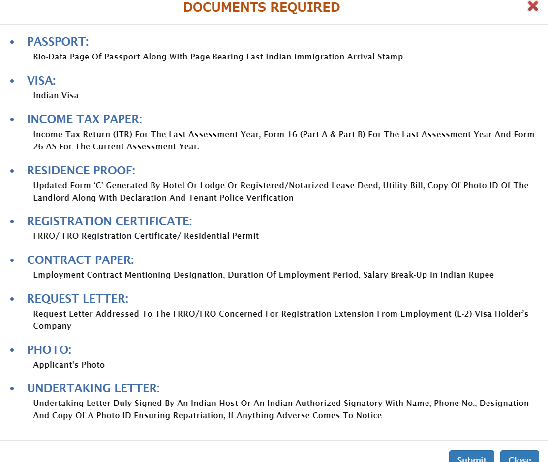 【最新版】インド在住者必見！《FRRO/e-FRRO》オンライン申請方法を分かりやすく解説！ | インドで働くという選択
